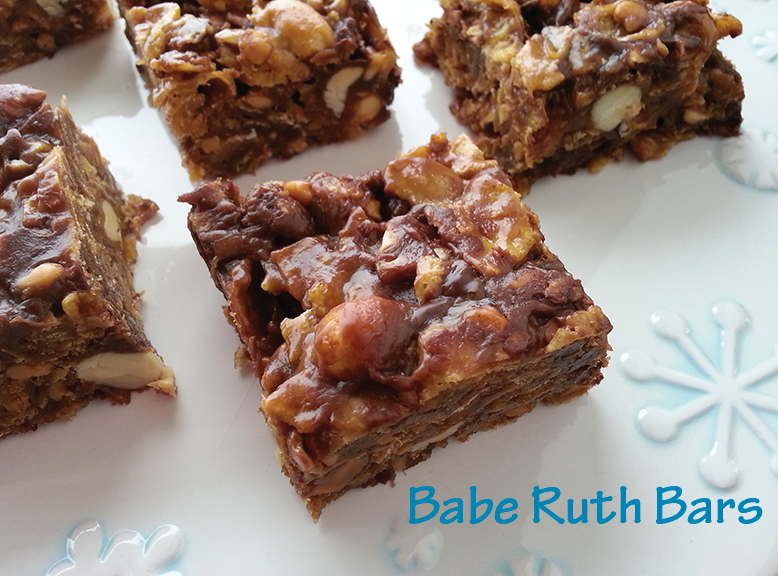Babe Ruth Bars | Cookin' It Real