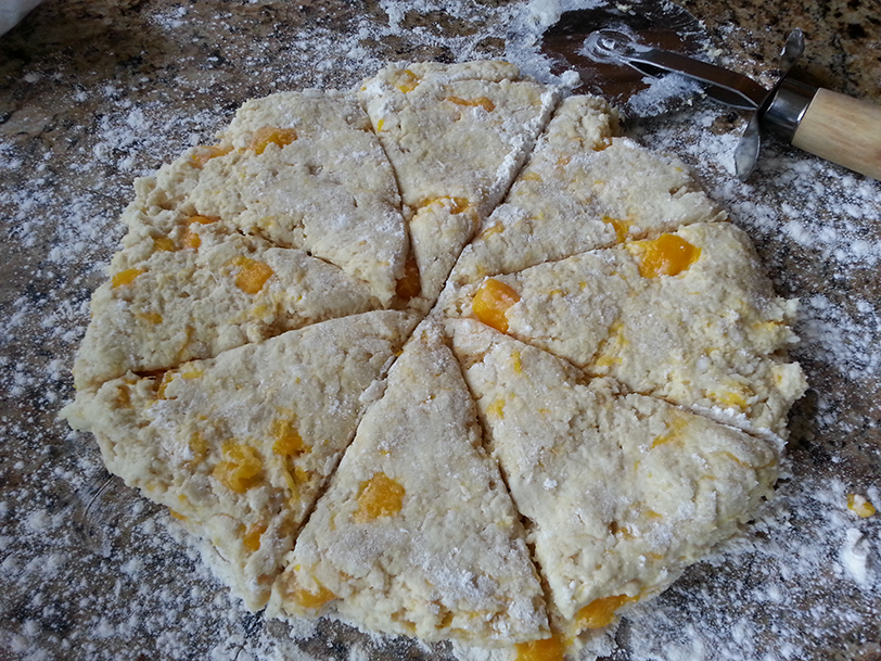 Coconut Mango Scones | Cookin' It Real